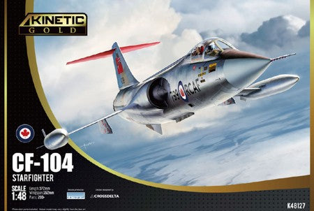 Kinetic Model 48127 1:48 CF-104 Starfighter Military Aircraft Plane Mo ...