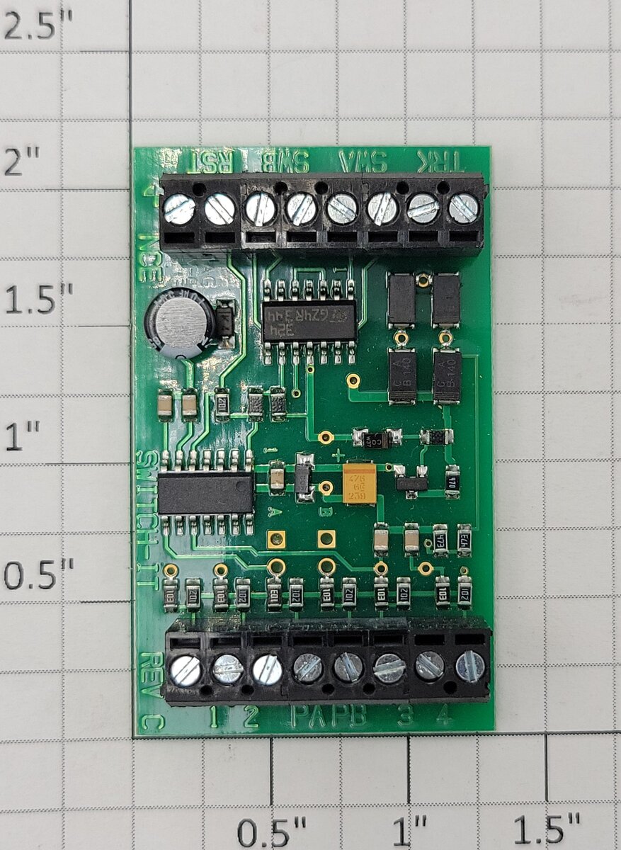 NCE Switch-It Switch Machine Controller Printed Circuit PCB – Trainz