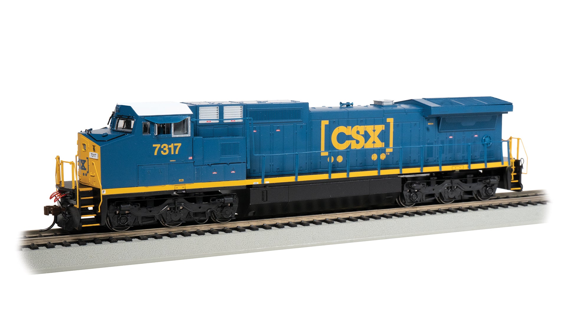 Bachmann 68512 HO CSX Dash 8-40CW Locomotive DCC Sound Value #7317 – Trainz