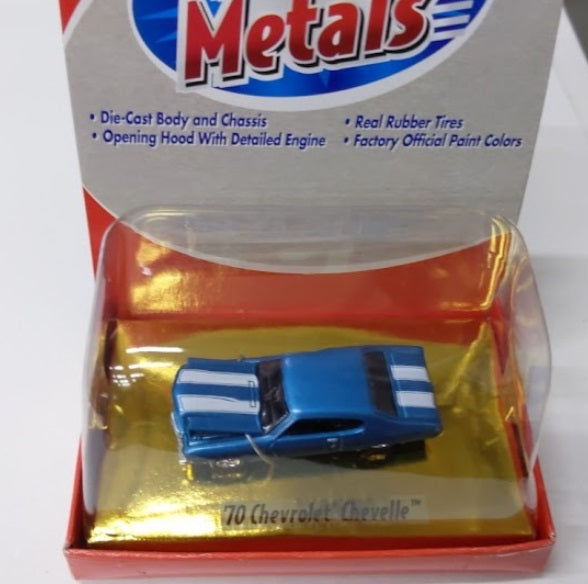 Classic Metal Works 30108 HO Mini Metals Blue 1970 Chevrolet Chevelle ...