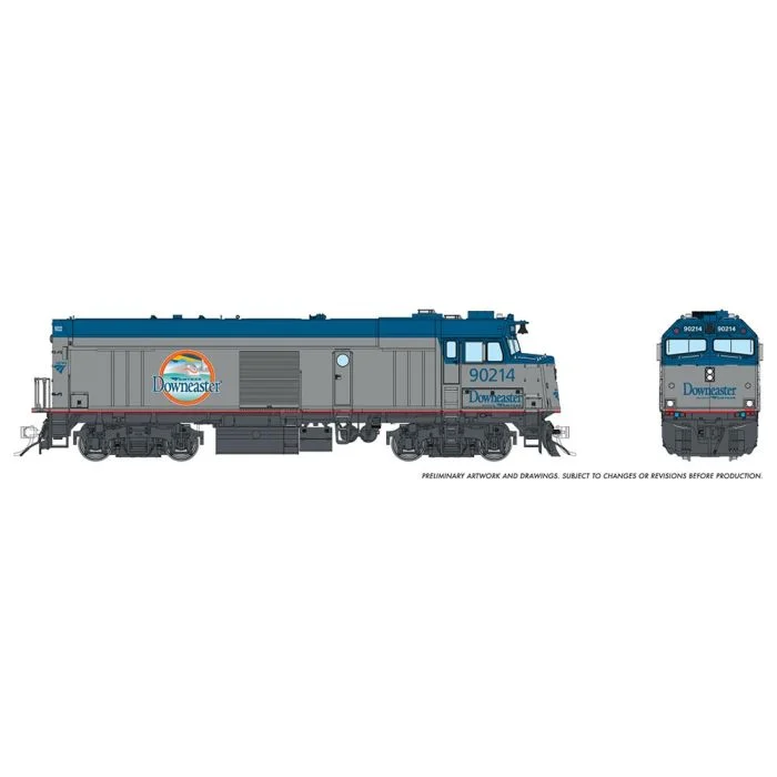 Rapido Trains 081520 HO Amtrak Phase V NPCU Cabbage Cab Car w/Sound ...