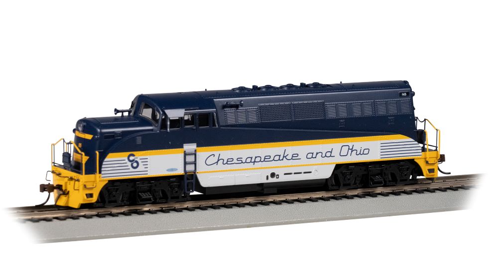 Bachmann 69201 HO Chesapeake & Ohio EMD BL2 Diesel Locomotive with DCC ...