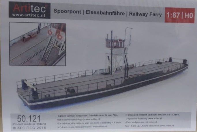 Artitec Models 50.121 HO Railway Ferry Kit – Trainz