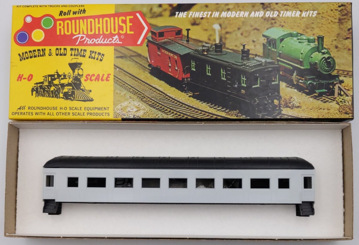 Roundhouse 6010 HO Harriman Style Coach Undecorated Kit – Trainz