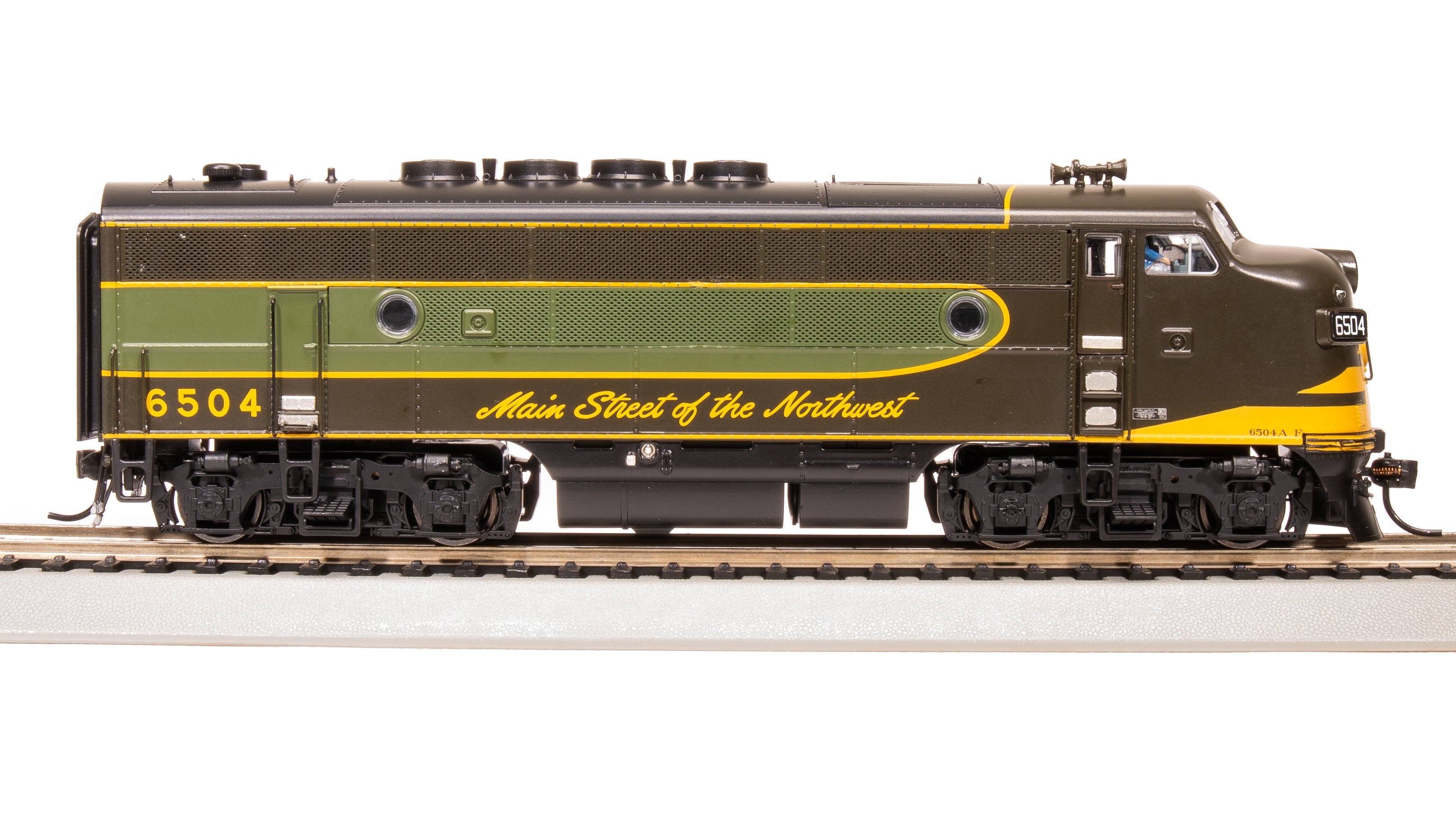 Broadway Limited 8338 HO Northern Pacific EMD F3A Diesel Locomotive #6 – Trainz
