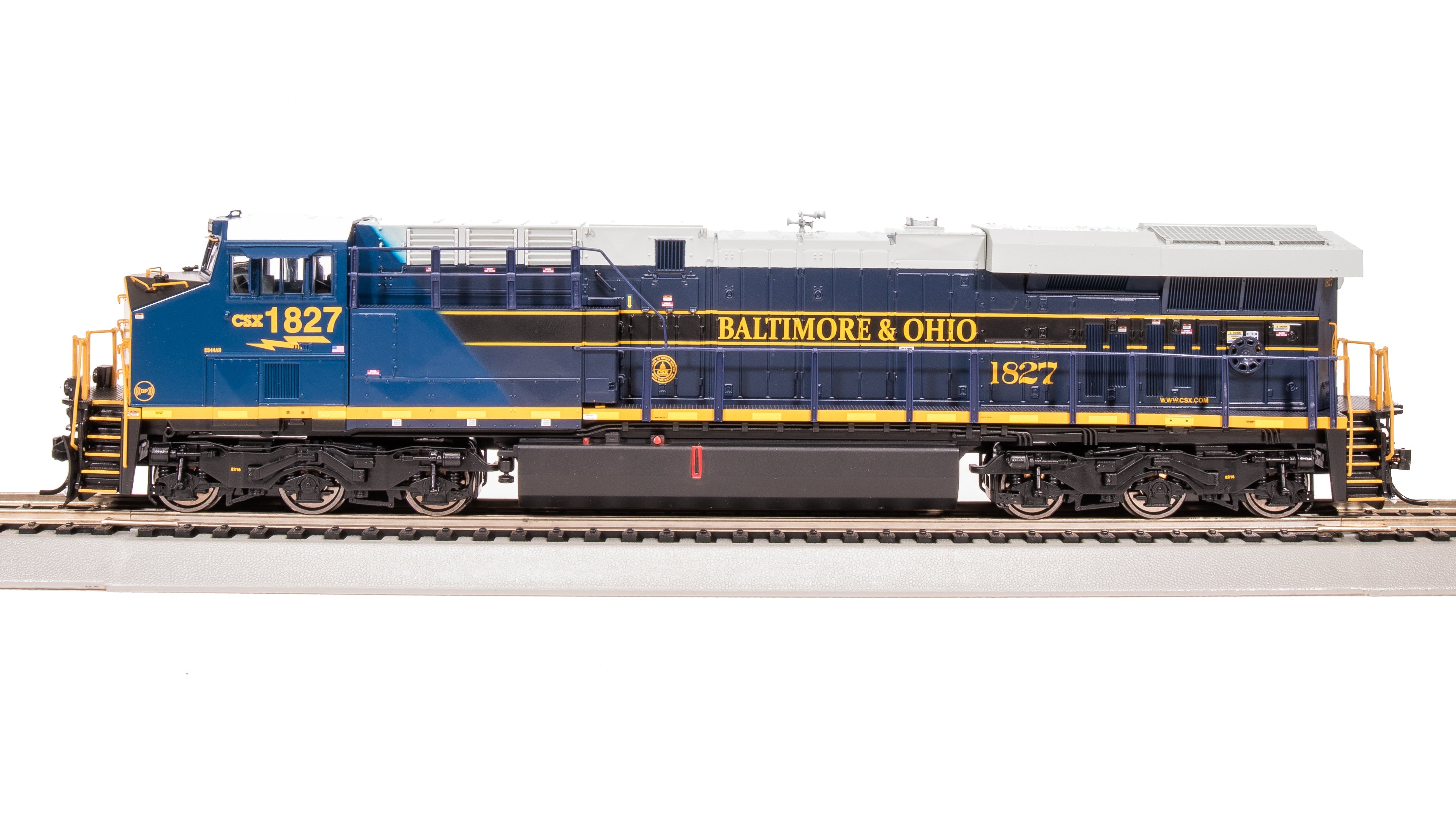 Broadway Limited 8539 HO CSX GE ES44AC Diesel Locomotive Sound/DC/DCC ...