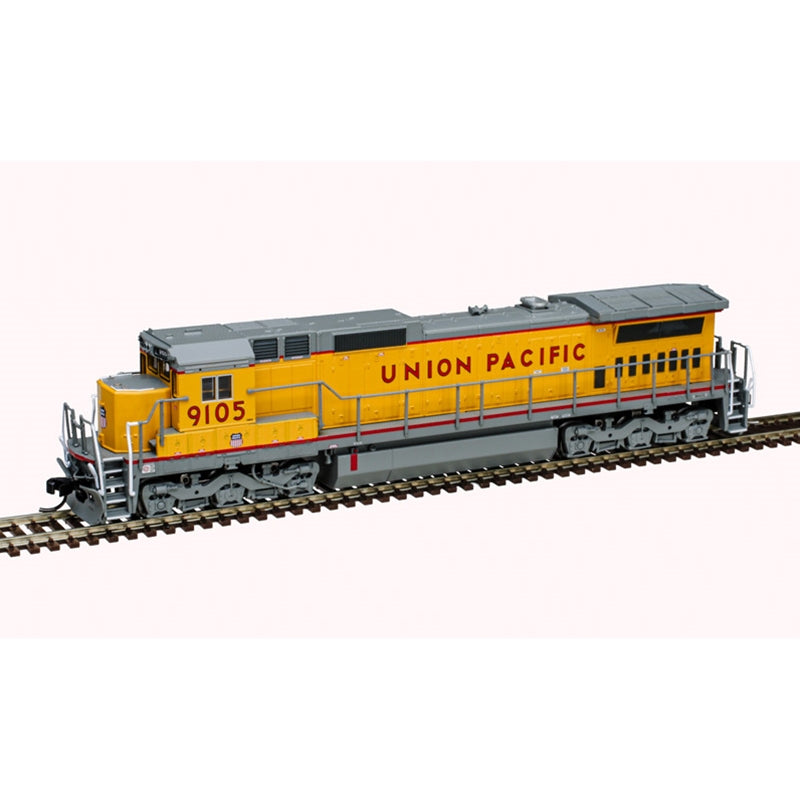 Atlas 40005661 N Union Pacific Silver Dash 8-40C Diesel Locomotive #91 ...