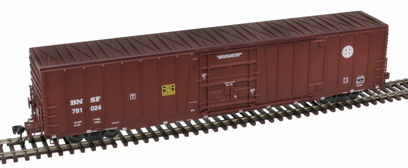 Atlas 20007309 HO BNSF "White Circle Cross" BX-177 Boxcar #781024 – Trainz