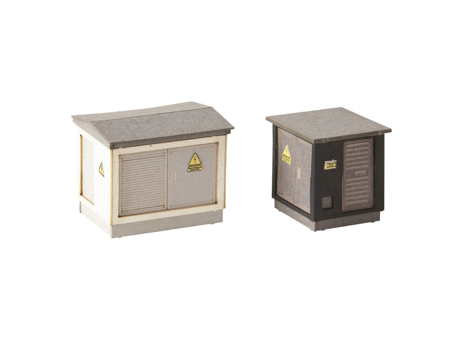 Noch 14439 TT Transformer Stations Laser-Cut Minis Kit (Set of 2) – Trainz