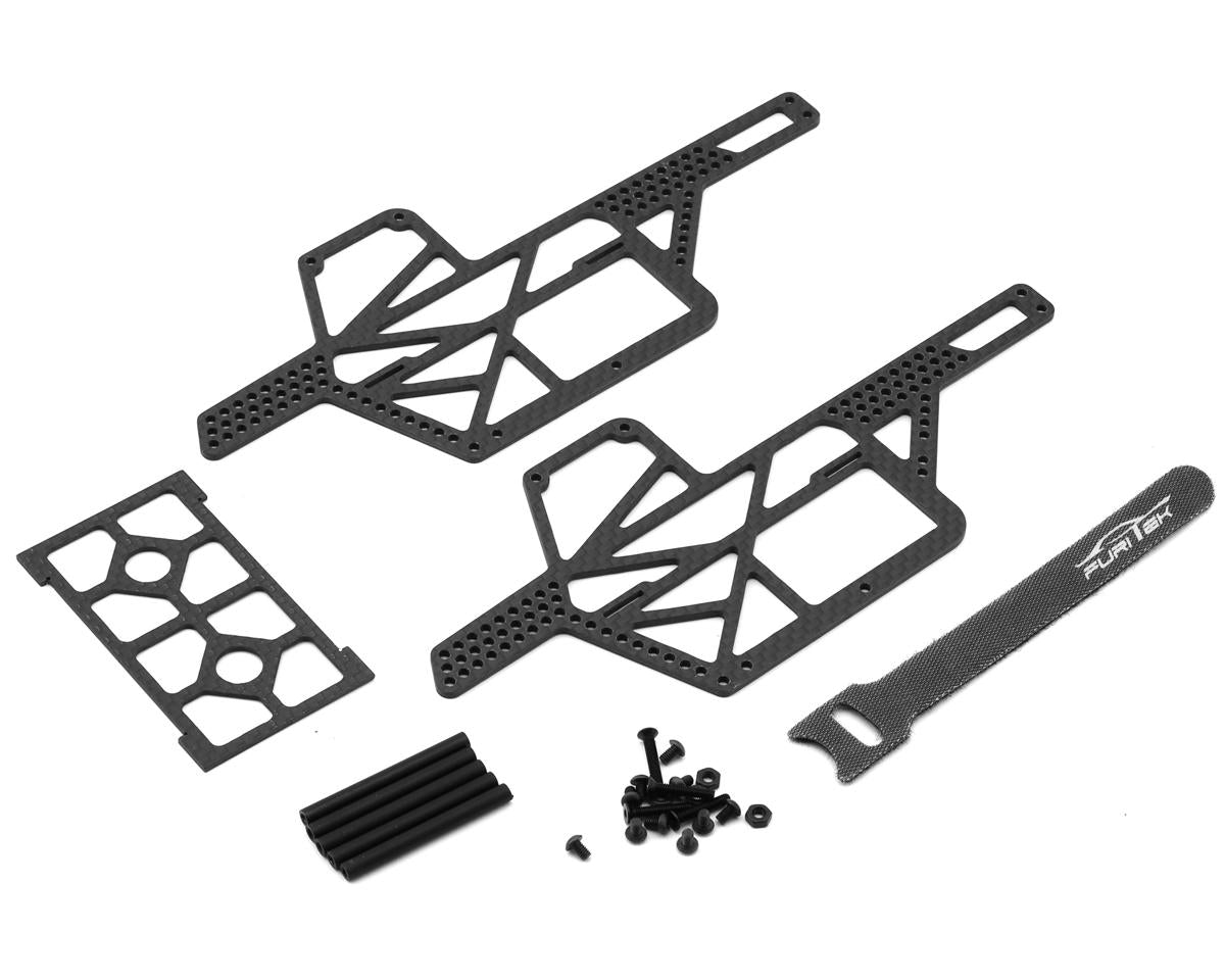 Furitek 2309 Traxxas TRX-4M Rampart Monster Truck Carbon Frame Convers ...