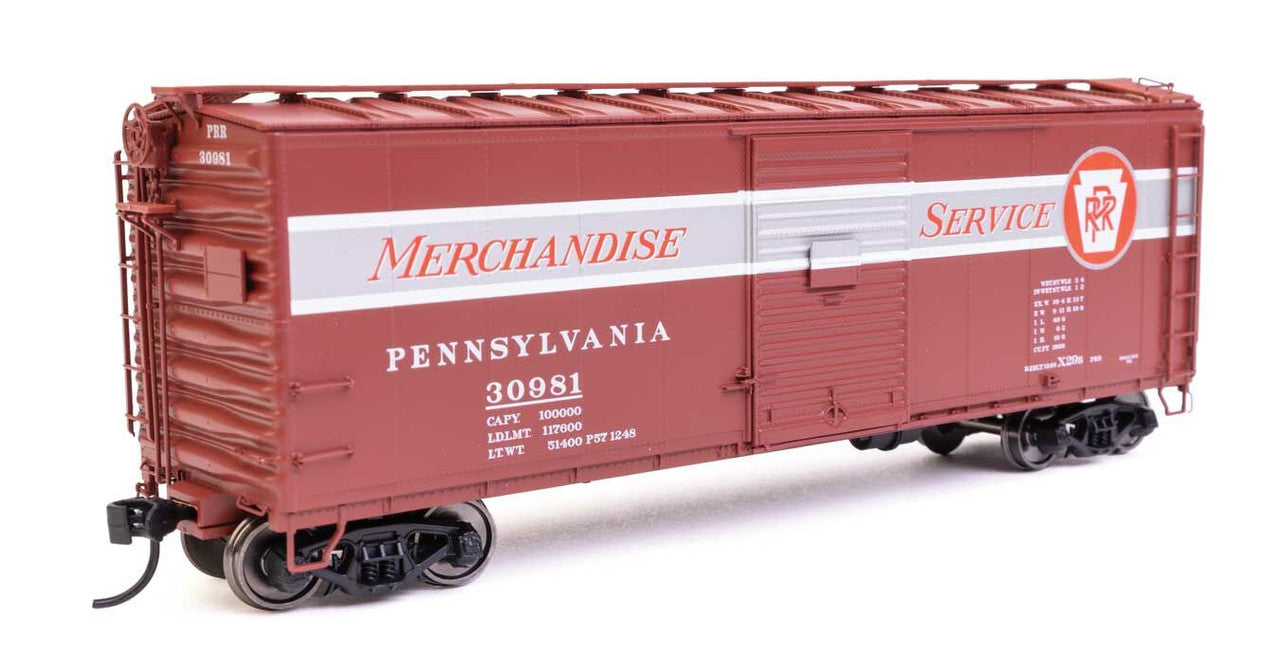 Walthers 920-902 HO PRR Merchandise Service Freight Train Set #3 – Trainz