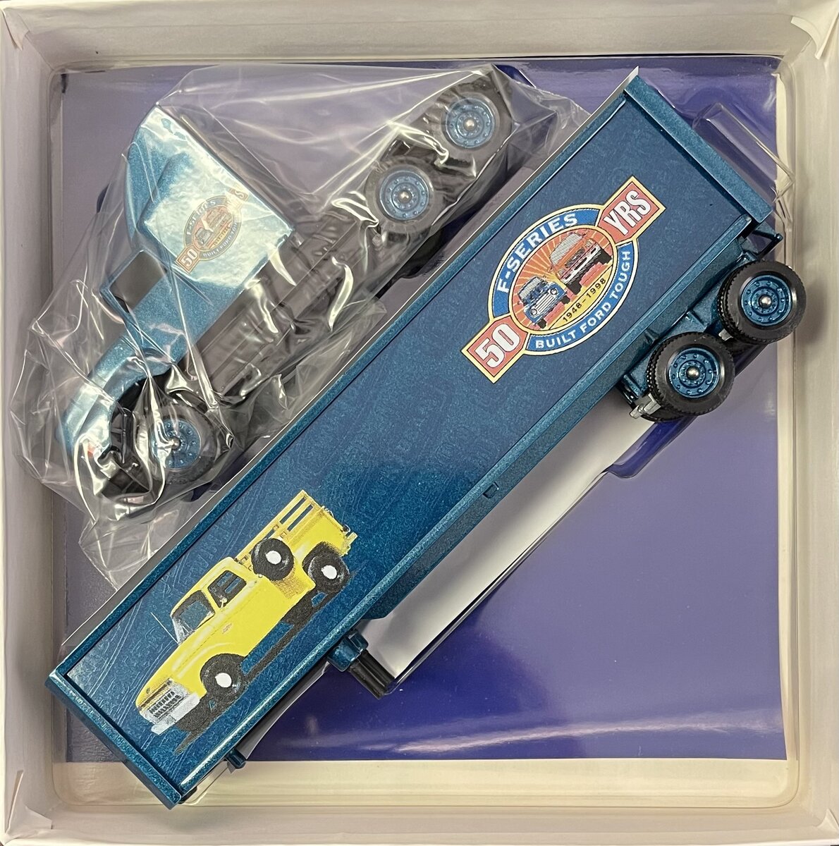 Winross 157-6 1:64 Diecast "Ford F Series" Tractor Trailer – Trainz