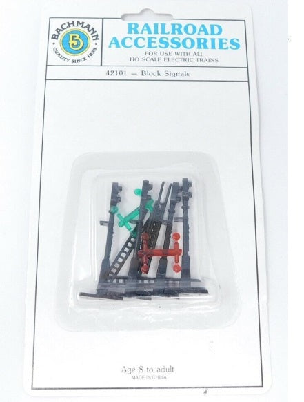 Bachmann 42101 HO Scale Block Signals (Pack of 4) – Trainz
