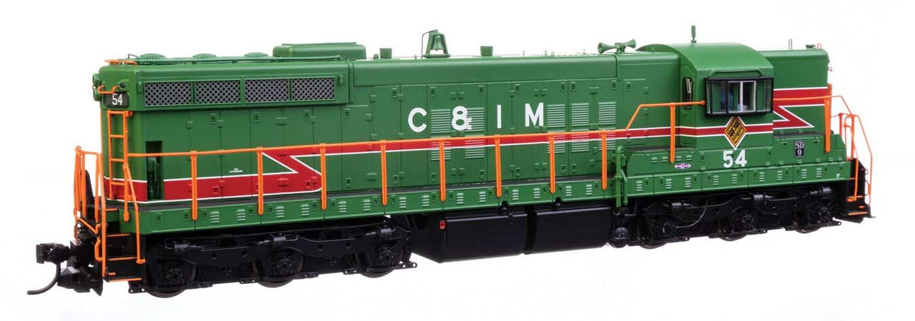Walthers 920-48704 HO C&IM EMD SD9 Diesel Locomotive - Standard DC #54 ...