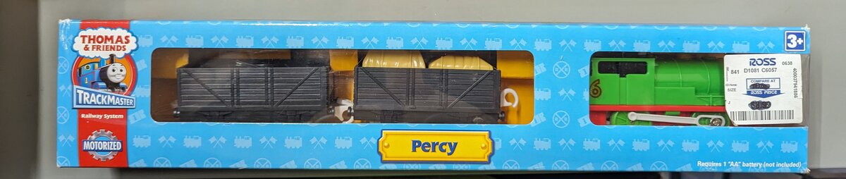 Thomas & Friends 65043 HO Trackmaster Railway System Motorized Percy T ...