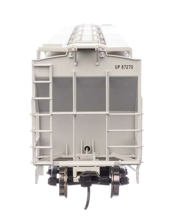 Walthers 910-49058 HO UP 57' Trinity 4750 3-Bay Covered Hopper RTR #87 – Trainz