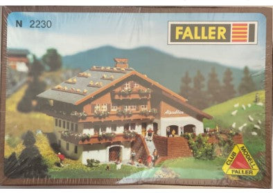 Faller 2230 N Scale Mountain Inn Building Kit – Trainz