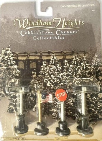 Acme 4 HO Scale Cobblestone Corners Coordinating Accessories w/Street ...