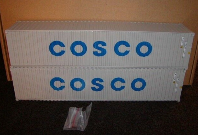 Menards 279-8324 O and 0-27 Scale Cosco Container (Box of 2) – Trainz