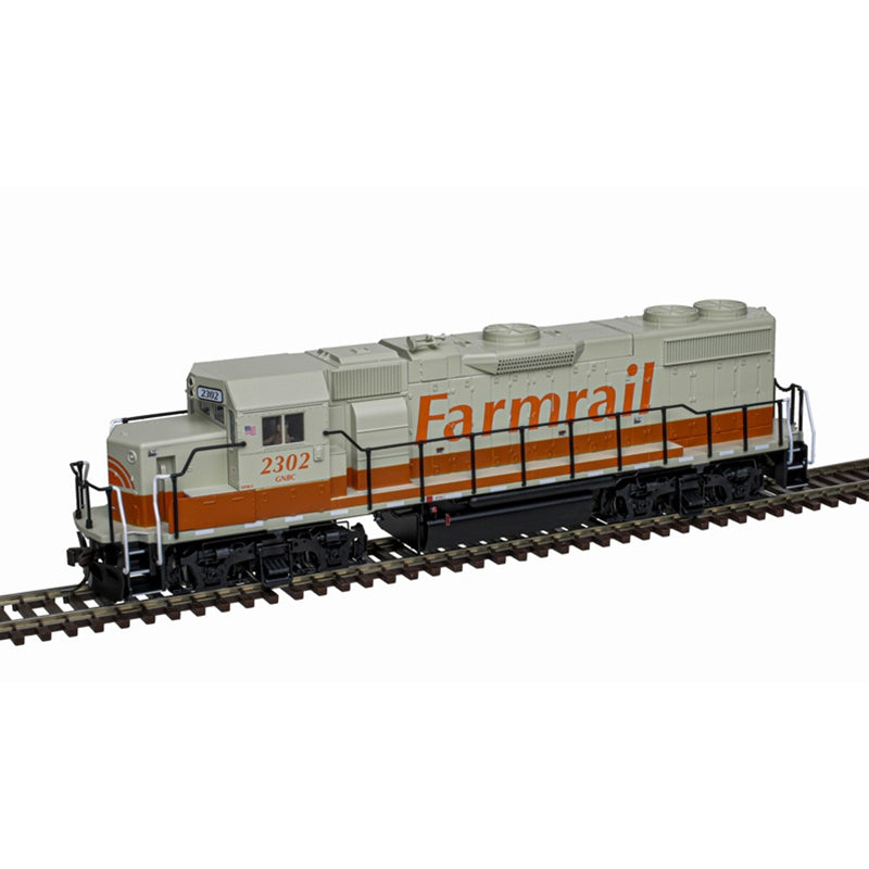 Atlas 10004577 HO FarmRail GP38-2 Diesel Locomotive with DCC & Sound # – Trainz