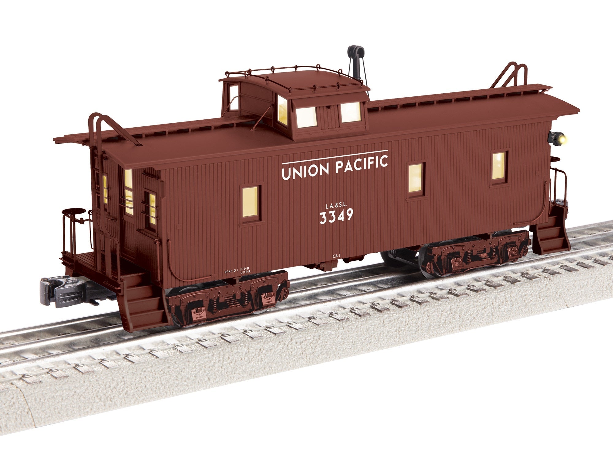 Lionel 2426390 O Union Pacific WWII Class CA-1 Wood Caboose #3349 – Trainz