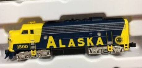 AZL 63011-1 Z Scale American Z Line Alaska RR 1500 F7 Locomotive – Trainz