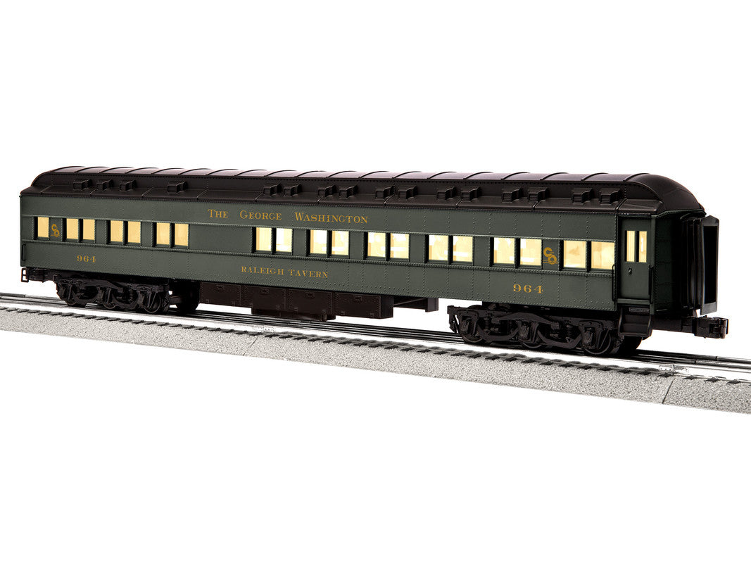 Lionel 2427040 O George Washington 18" Stationsounds Diner – Trainz