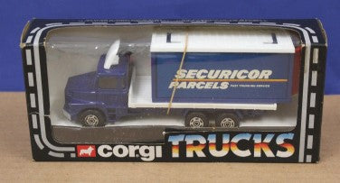 Corgi 1148 1:64 Die Cast Securicor Parcels Fast Trucking Services Deli ...