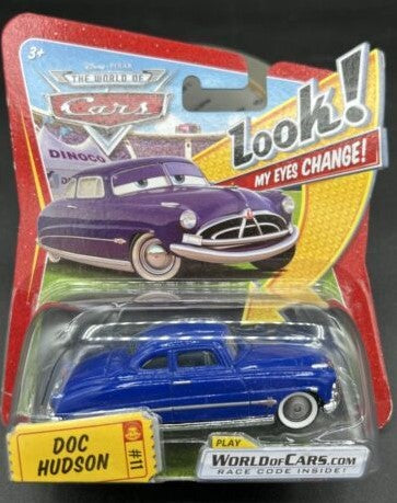 Mattel 76174 1:64 Die Cast Disney's Pixar The World of Cars Doc Hudson ...