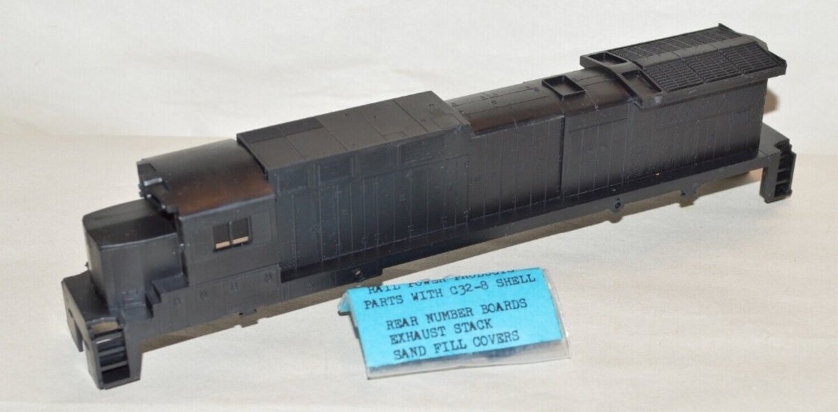 Rail Power C32-8 HO Scale Body Shell Plastic – Trainz