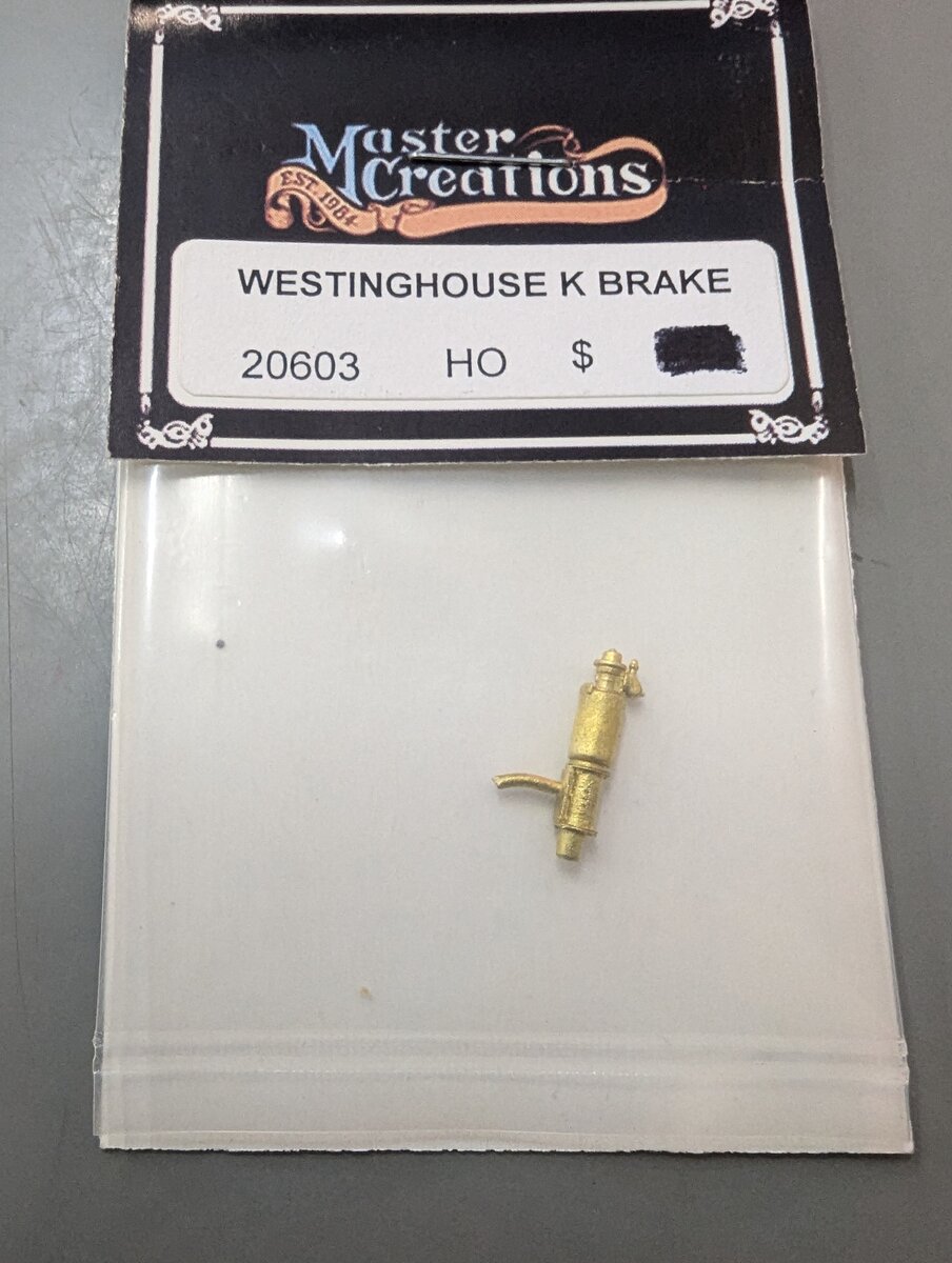 Master Creations 20603 HO Westinghouse K Brake – Trainz