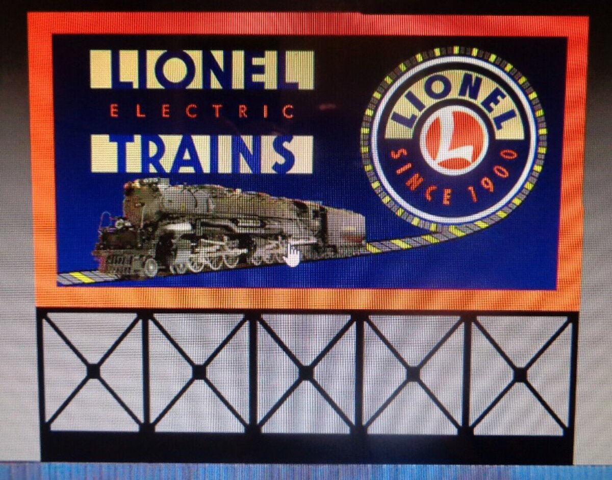 Miller Engineering 88-0351 O/HO Lionel Super Animated Neon Series Bill ...