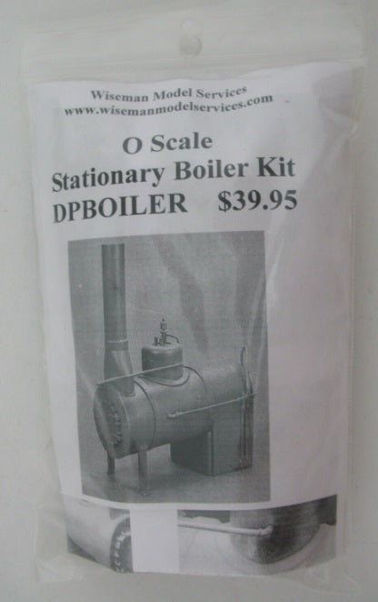 Wiseman Model Services 3995 O Scale DPBoiler Stationary Boiler Kit – Trainz