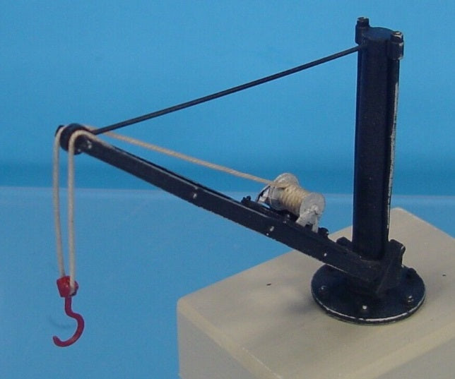 Wiseman Model Services OPC-1 O Scale Pillar Crane Metal Kit – Trainz