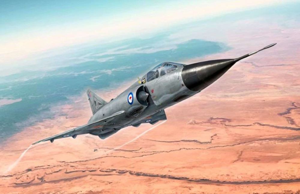 Italeri 2816 1:48 Dassault Mirage III Aircraft Plastic Model Kit – Trainz