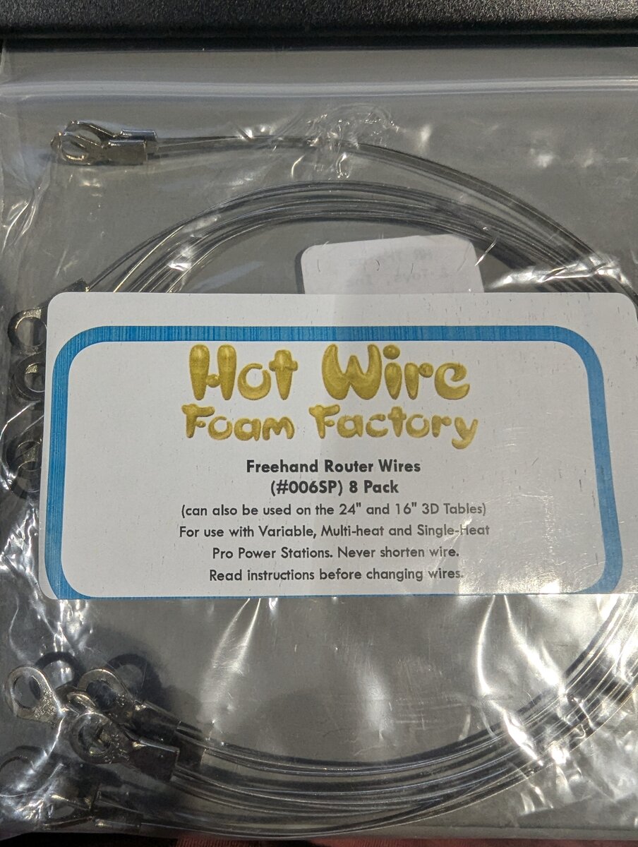 Hot Wire Foam Factory 006SP Freehand Router Wires (8 Pack) – Trainz
