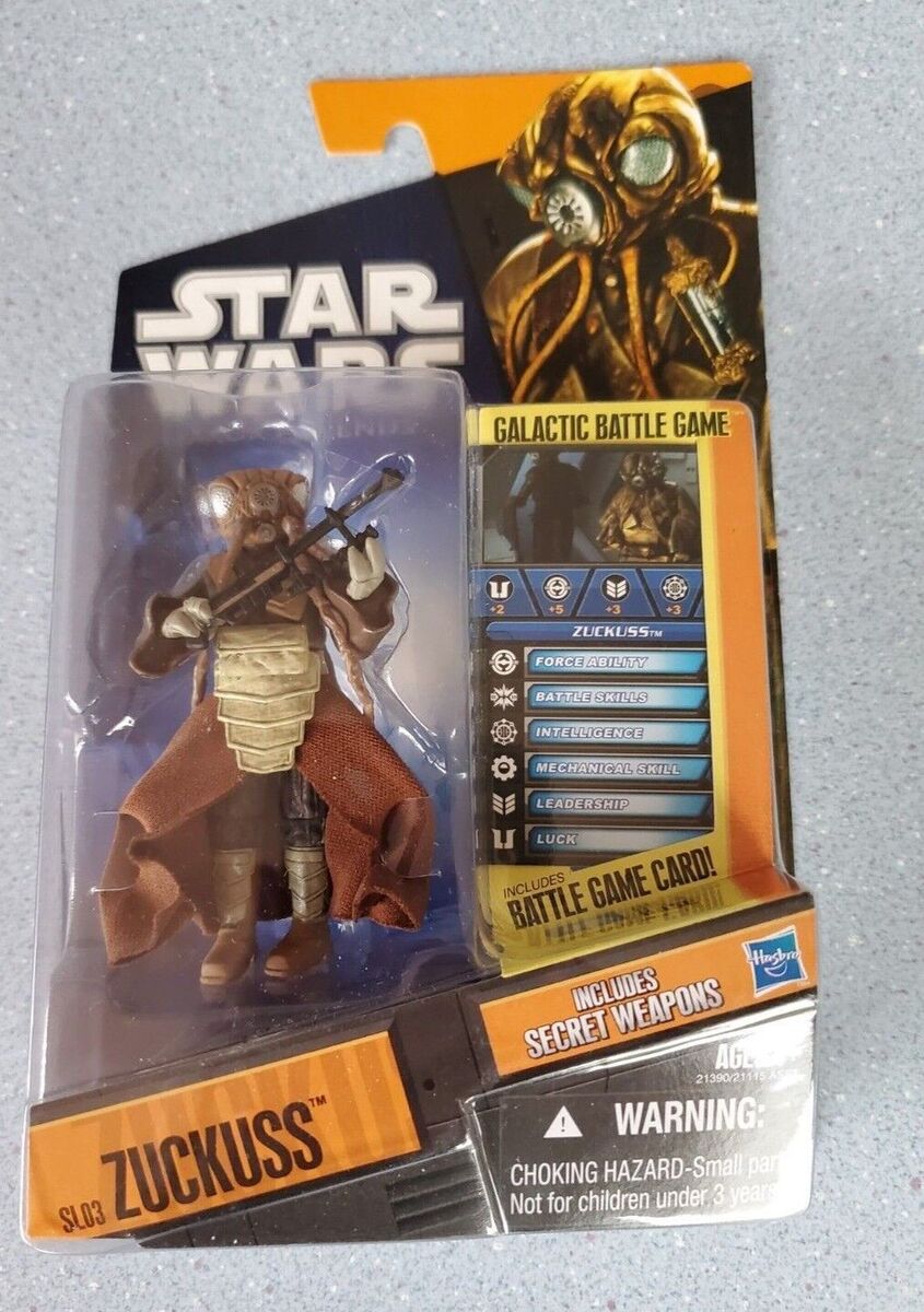 Hasbro 21390 Star Wars: Saga Legacy SL03 Zuckuss Figure – Trainz