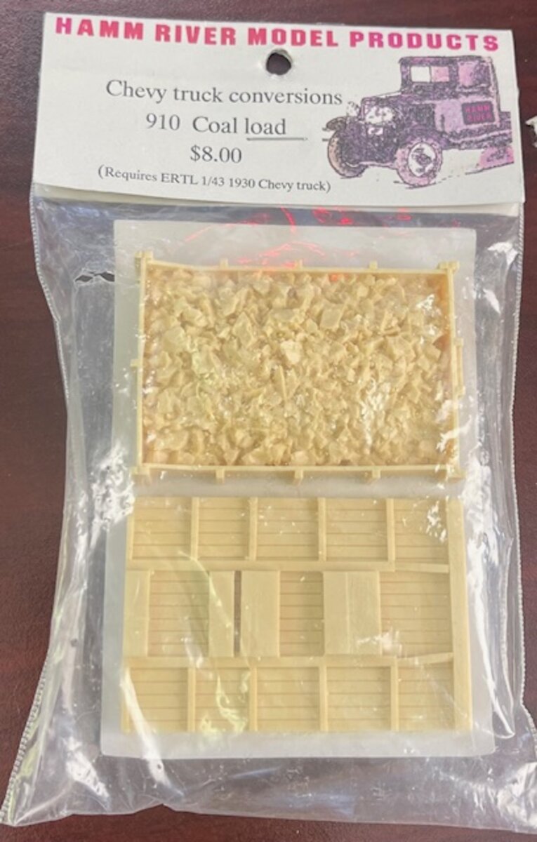 Hamm River Model Products 910 1:43 Chevy Truck Conversions Coal Load – Trainz