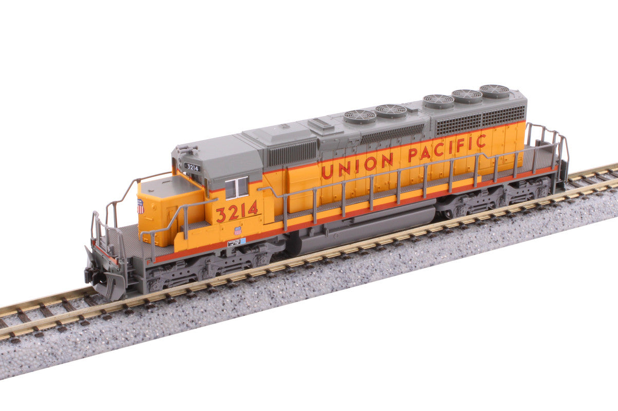 Kato 176-4828-DCC N UP EMD SD40-2 Diesel Locomotive with DCC #3214 – Trainz