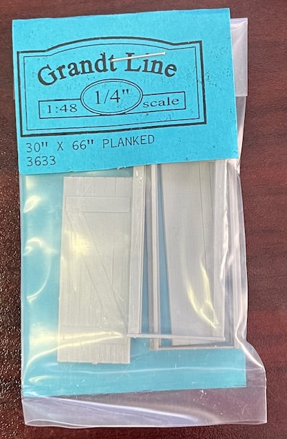 Grandt Line 3633 O 30" x 66" Planked – Trainz