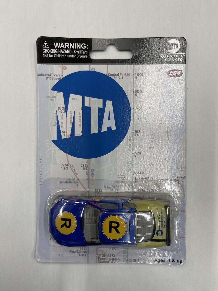 Lionel Z122866 1:64 MTA R Line NYC Retro Map Limited Edition Race Car ...