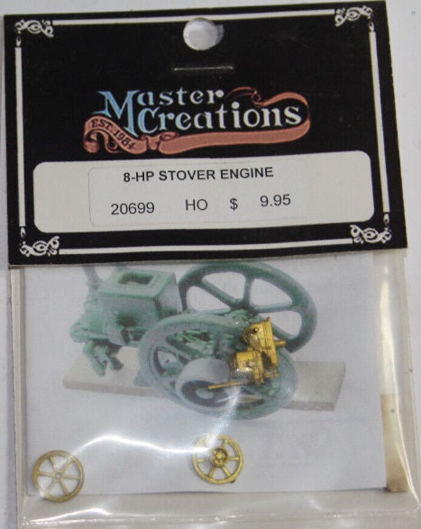 Master Creations 20699 HO Scale 8-HP Stover Engine Kit – Trainz