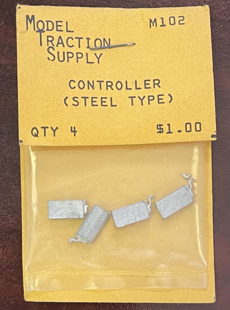 Model Traction Supply M102 HO Controller (Steel Type) - Pack of 4 – Trainz
