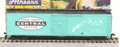 Athearn 4540 HO New York Central P & E 50' S/DR Boxcar Kit – Trainz