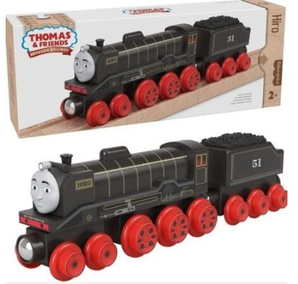 Fisher Price HBK11 Thomas & Friends Wooden Railway Hiro the Locomotive ...