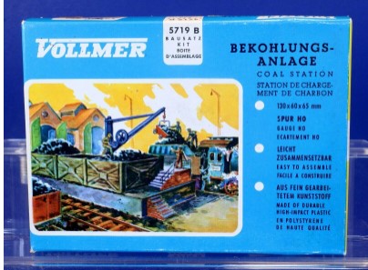 Vollmer 5719B HO Scale Coal Station Building Kit – Trainz