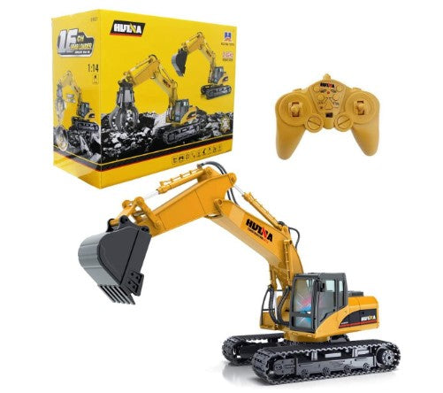 Hui Na Toys 1350 2.4 GHz Frequency Control Fisca Remote Control Excava ...