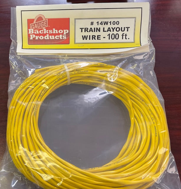 Backshop Products 14W100 O Railroading Train Layout 100FT Wire – Trainz