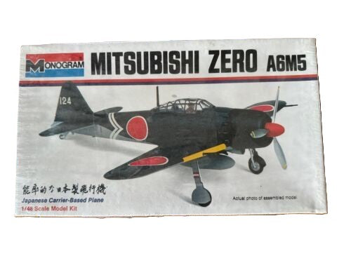 Monogram 6799 1:48 Mitsubishi Zero A6M5 Model Kit – Trainz