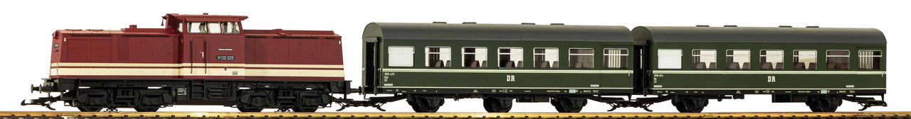Piko 37145 G DR III V100 Passenger with Recompression Cars RC Starter ...